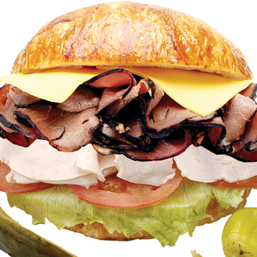 Turkey Roast Beef And Cheese